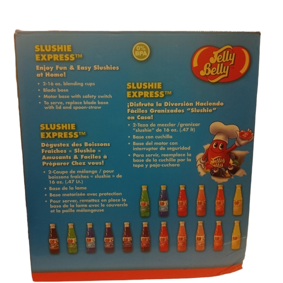 Jelly Belly | Kitchen | Jelly Belly Slushie Express Slushie Maker New ...